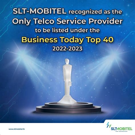 Thrilled To Announce That Slt Mobitel Is Dominating The