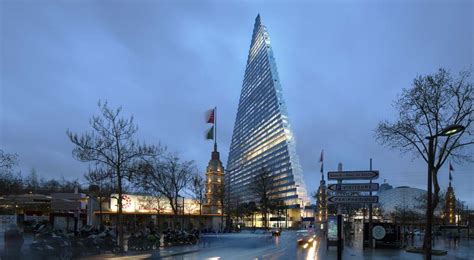 Le Projet Remanié De La Tour Triangle à Paris