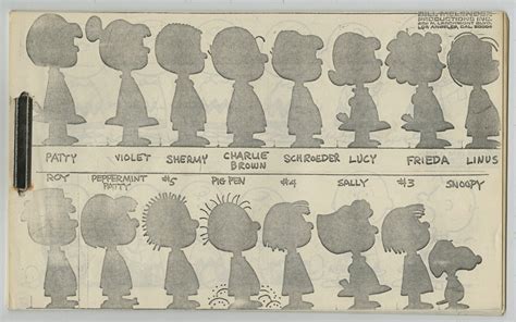 Peanutsmodelsheets Artinsights Film Art Gallery