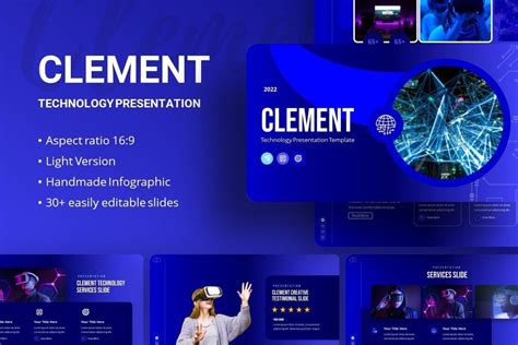 Presentation Template Clement Graphic By Dijimedia · Creative Fabrica
