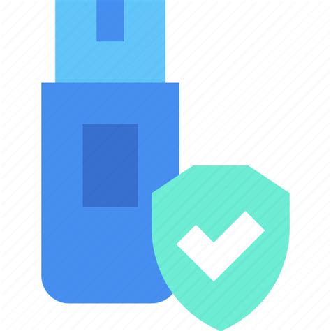 Flashdisk Protection Storage Security Usb Cyber Security Network Protection Icon Flashdisk Protection Storage Security Usb Cyber Security Network Protection Icon