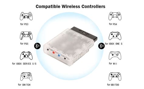 Yoidesu Bluetooth Controller Converter Multiplayer Controller Adapter For Ps2 For