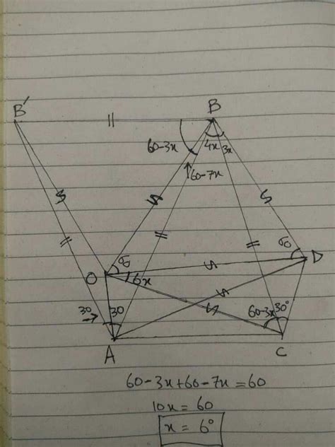 Geometry Find X From Convex Quadrilateral Abcd Mathematics