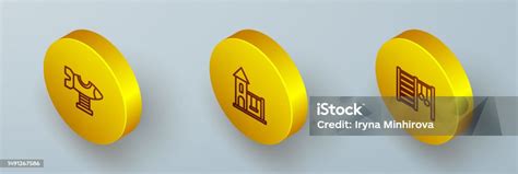 아이소메트릭 라인 스윙 평면을 설정하고 어린이와 스웨덴 벽 아이콘을 사용합니다 벡터 0명에 대한 스톡 벡터 아트 및 기타 이미지 0명 3차원 형태 건강한 생활방식