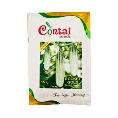 Contai F1 Hybrid Rocket Gold Cucumber Vegetable Seeds