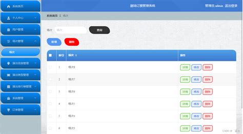 计算机毕业设计springboot剧场订票管理系统3b9659【附源码】 csdn博客