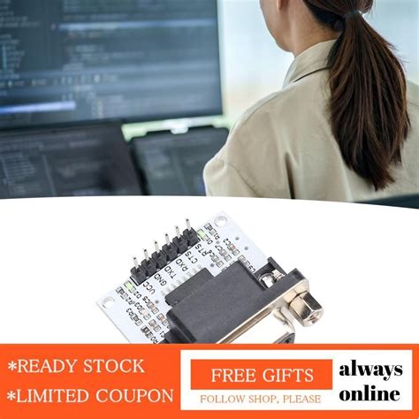 Alwaysonline 232 To Ttl Serial Port Board Db9 Uart Interface Module