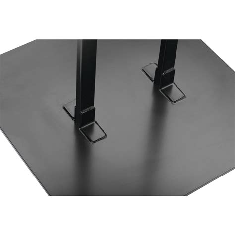 Hubert® Floor Stand Scale Holder Black