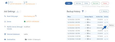 Backup Job History Restore Sqlbak Sqlbak Blog