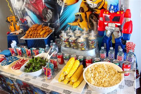 Transformers Birthday Decor