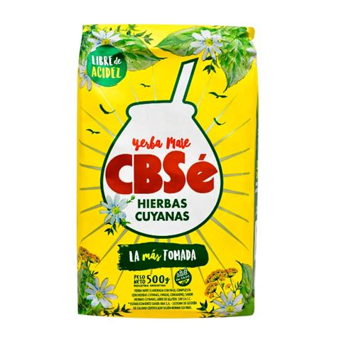 Yerba Mate CBSe Hierbas Cuyanas ziołowa 500g Sklep Mojazielarnia pl