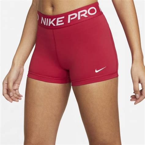 Woman Functional Shorts Nike Pro Red Workouteu
