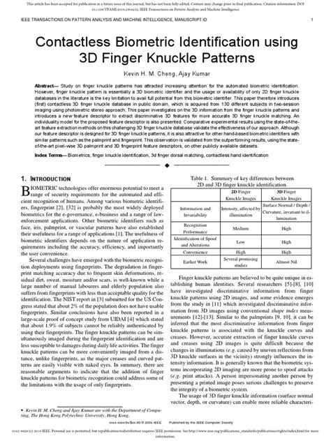 Base Paper 03 Pdf Biometrics Fingerprint
