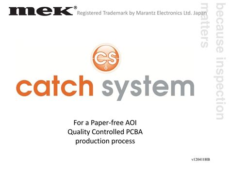 For A Paper Free Aoi Quality Controlled Pcba Production Process Ppt