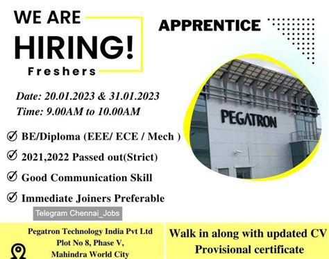 Jobs Careers On Linkedin Greetings From Pegatron Nowhiring Pegatron