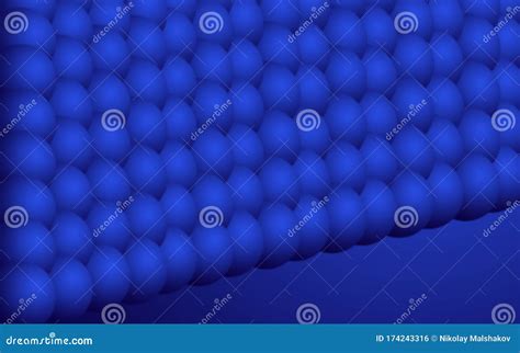 Gradient Bubbles With Abstract Background Illustration Of Circles