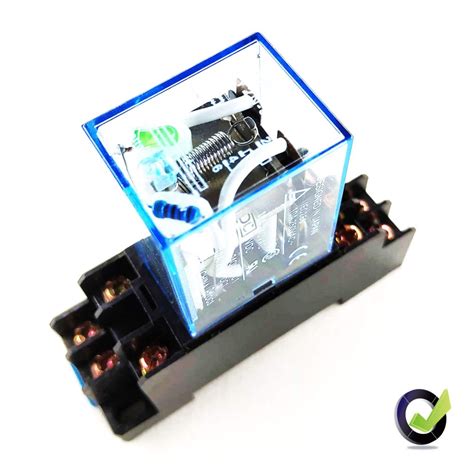 Pin Vdc Industrial Relay With Base Omron Correctbd Com
