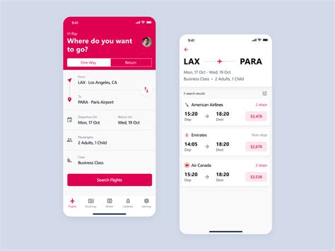 Flight Ticket UI Design By Yusef Esfandiary On Dribbble
