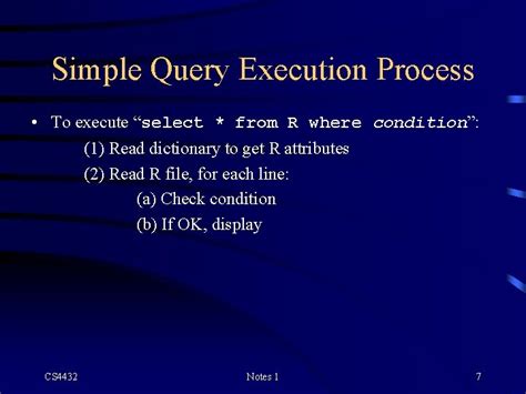 Cs Database Systems Ii Lecture Introduction