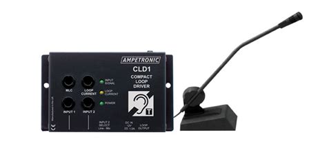 compact loop driver with desktop microphone listen technologies