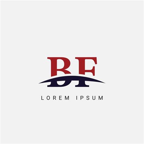 Premium Vector Initial B F Bf Letter Logo Design Vector Template