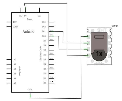 Cooper Maa Arduino 筆記 Lab10 使用 Sht15 溫溼度計