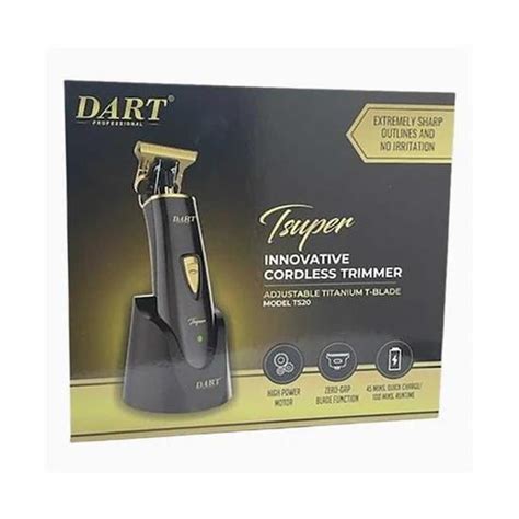 Dart Professional Dart Innovative Cordless Trimmer TS Black
