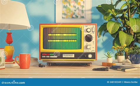 A Technical Difficulties Screen Inspired By Classic Analog Tv Color