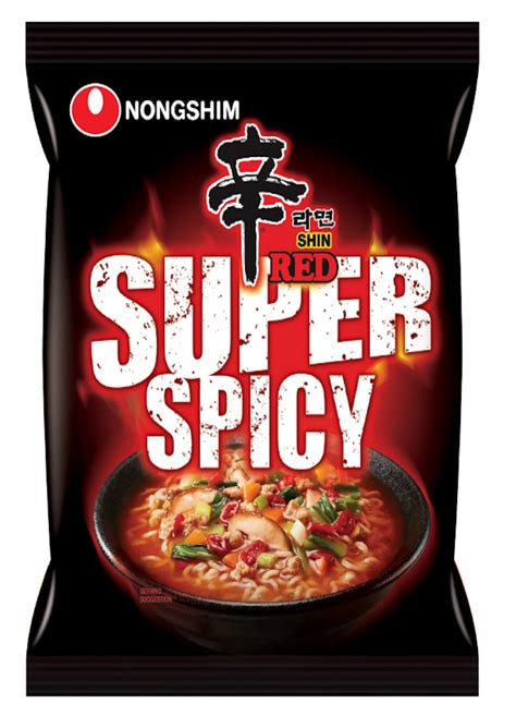 Nongshim Shin Red Super Spicy Noodle 120g Indianmarket