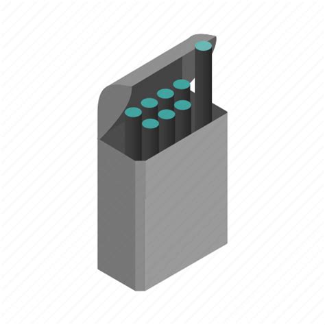 Cigarette E Cigarette Electronic Isometric Nicotine Vapor