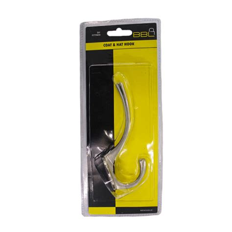 Bbl Hat And Coat Hook Satin Nickle Brights Hardware Shop Online