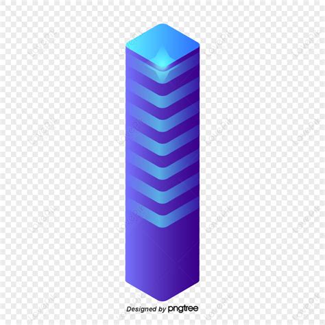 Light Blue Dark Blue Phase Cuboid Column Phases Png Image And Clipart Image For Free Download