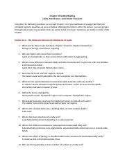 Understanding Lipids Functions Structure And Behavior For Course Hero