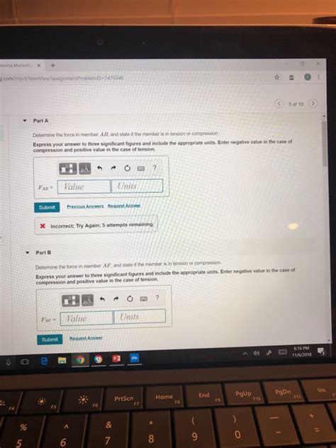 Solved KHW 8 Problem 6 18 Par Dete Expr Set Pi 11 KN And P 7 Chegg