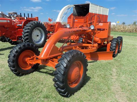 Allis Chalmers Model D Motor Grader Allis Chalmers Tractors Motor