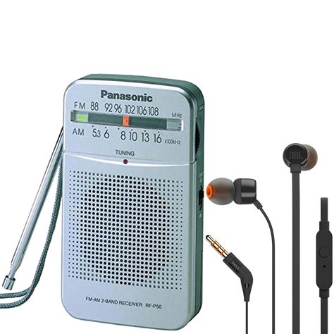 Panasonic RF-P50D Battery Auto Frequency Control Portable AM/FM Radio ...