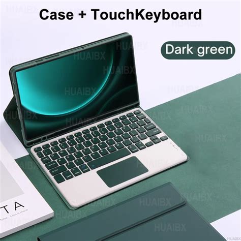 Lopnglg For Tab S9 Fe 109 Inch Case Detachable Keyboard Cover For Tab