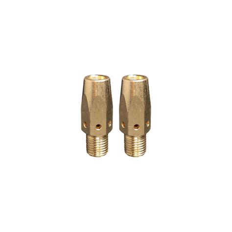 2 Pcs Gas Diffusers Tip Holders For Mig Gun Fit Miller Millermatic 250