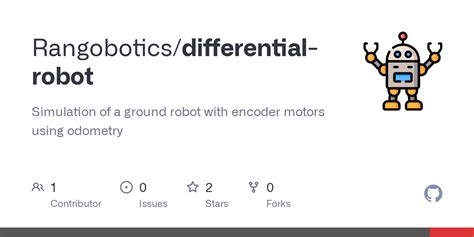 GitHub Rangobotics Differential Robot Simulation Of A Ground Robot