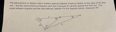 Solved Recall The Idea Of Trigonometric Parallax From