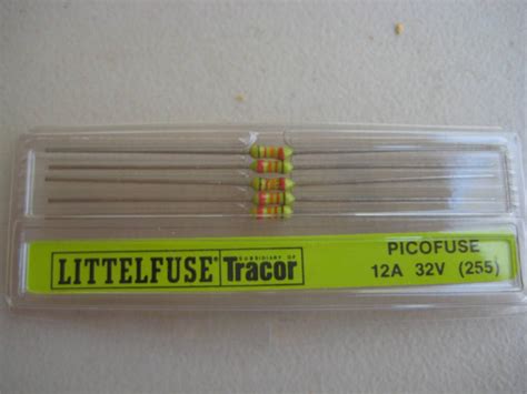 5X Littelfuse PICO Fuse 255 1 8 1 4 3 8 3 4 1 2 5 3 3 5 4 7 10 12 Or 15 EBay