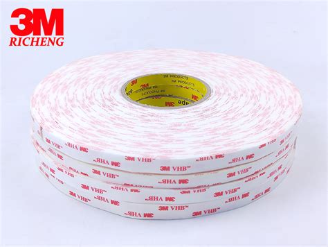 M VHB Synthetic Adhesive Foam Tape Two Sides Acrylic With Waterproof And Uv Resistance