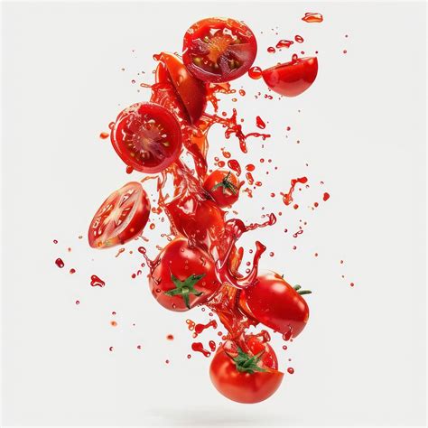 Exploding Frenfried Tomato Sauce Tomatoes Free Photo Rawpixel