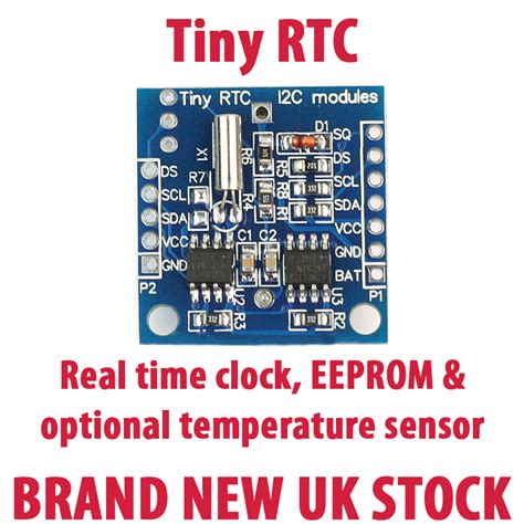 Tiny RTC DS DS B Real Time Clock Module PIC AVR ARM BRAND NEW UK STOCK EBay