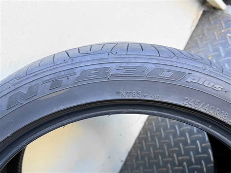 Yahoo!オークション - 4本 NITTO ニットー(TOYO製) NT830 plus エヌテ...