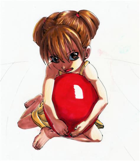 Girl Hugs Her Balloon 2 By Mblnpop22 On Deviantart
