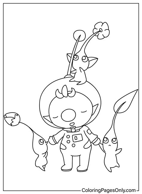20 Pikmin Coloring Pages Free Printable Pdf And Online Coloring
