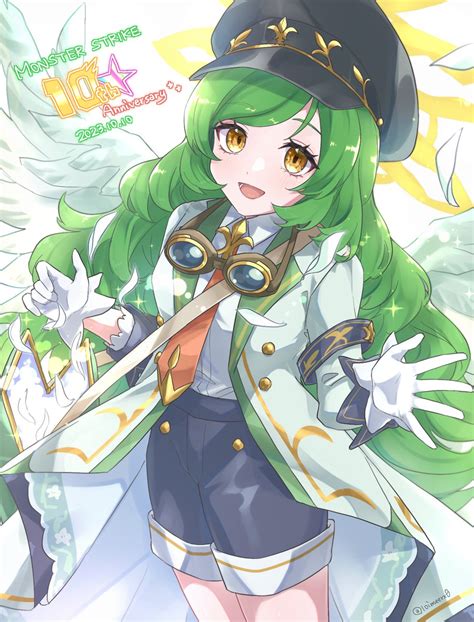 モンスト10周年おめでとうのtwitterイラスト検索結果。