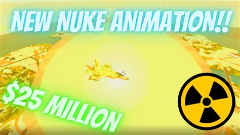 Nuke Revamp In Military Tycoon Is Insane Youtube