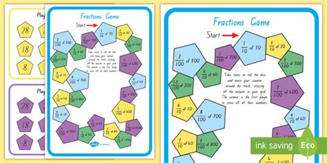 Fractions Game Teacher Made